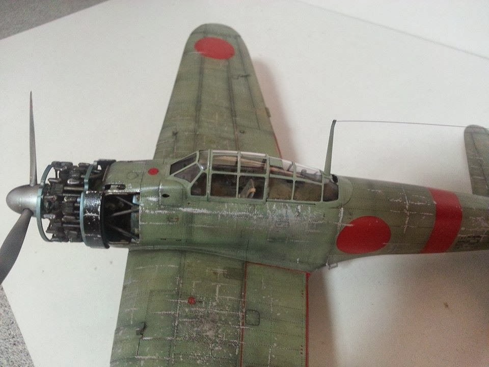Kitter's Scale Models: 1/32 A6M2b Mitsubishi Zero Fighter (Model 21) Zeke