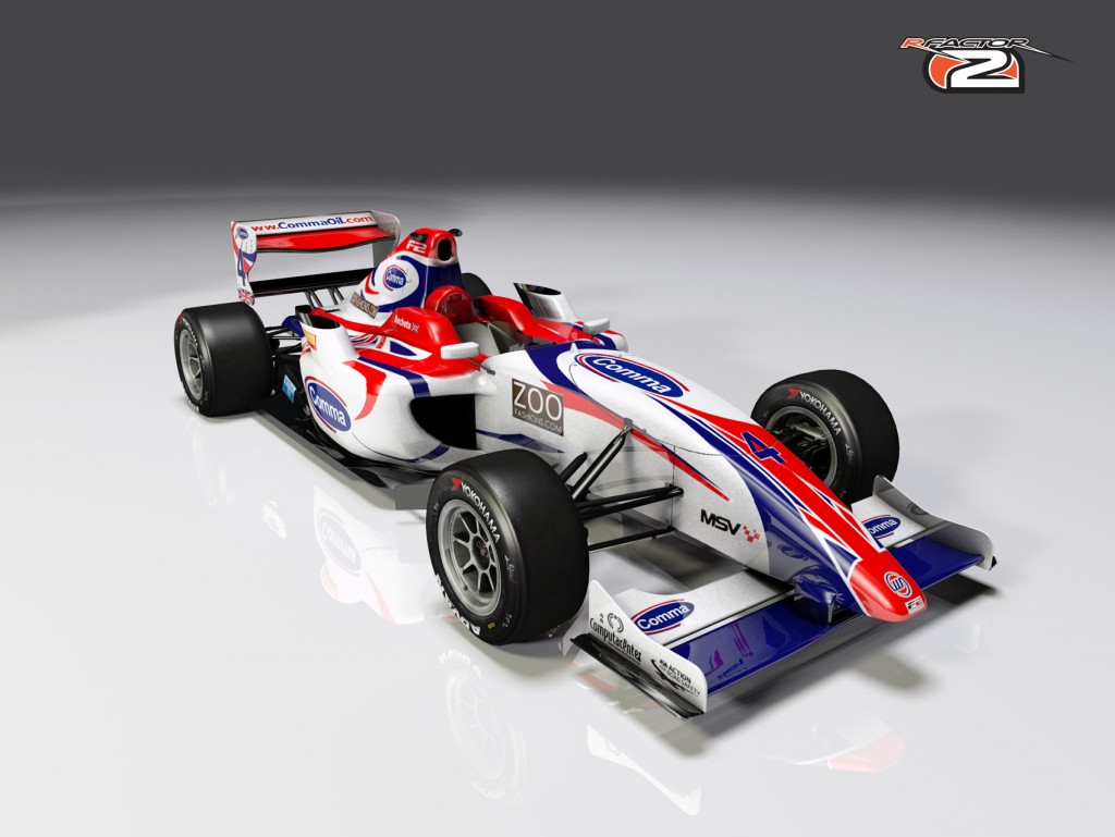 rFactor 2 Formula 2 TEMPLATES Released