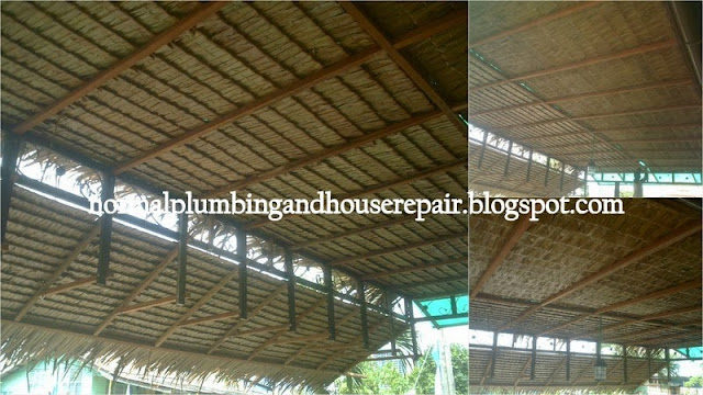 NORMAL PLUMBING: MEMBUAT DAN MEMASANG SILING ATAP RUMBIA DIBAWAH ...