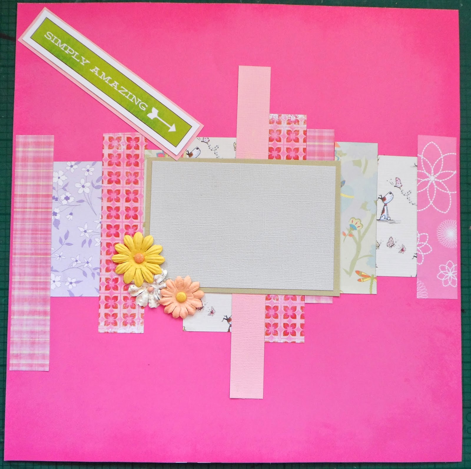 crafts and spices: Girly Scrapbook Layouts