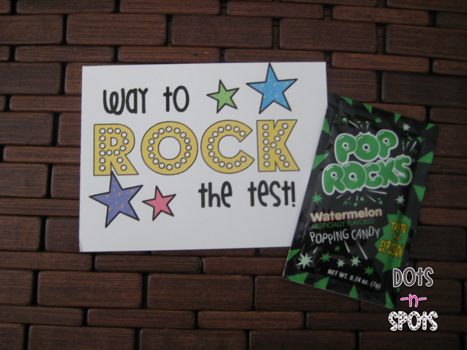 The Fashionista Teacher: Rock the Test!