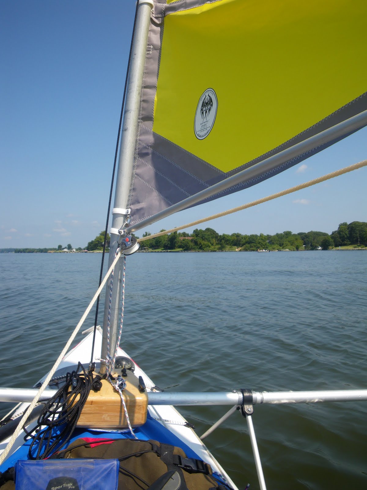On the Water And In The Woods: Balogh Batwing 36HP Sport - First Sail