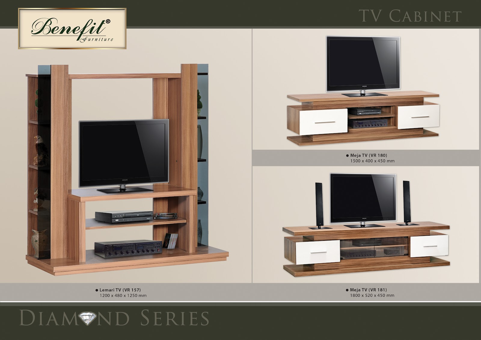 MEJA TV DIAMOND | Furniture Murah Minimalis