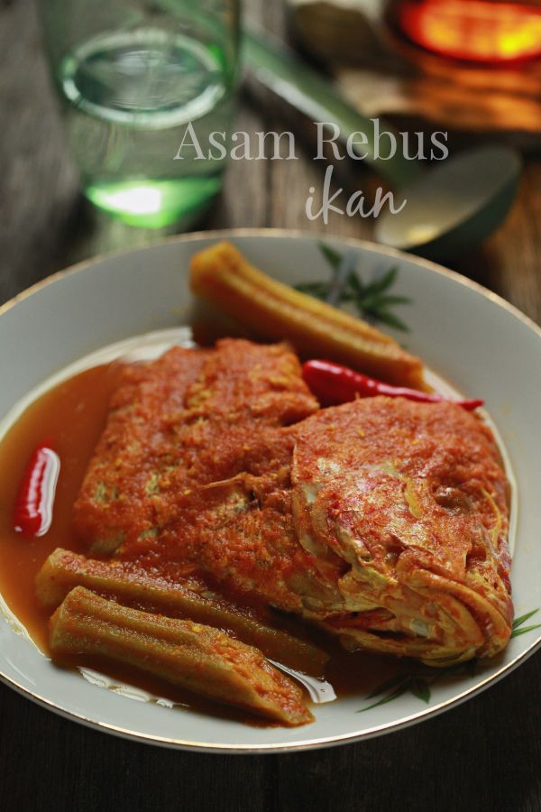 Asam Rebus Ikan - masam manis