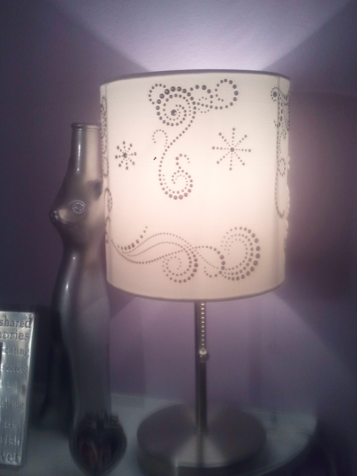 One Thing Leads to Another: Tween Bling Table Lamp