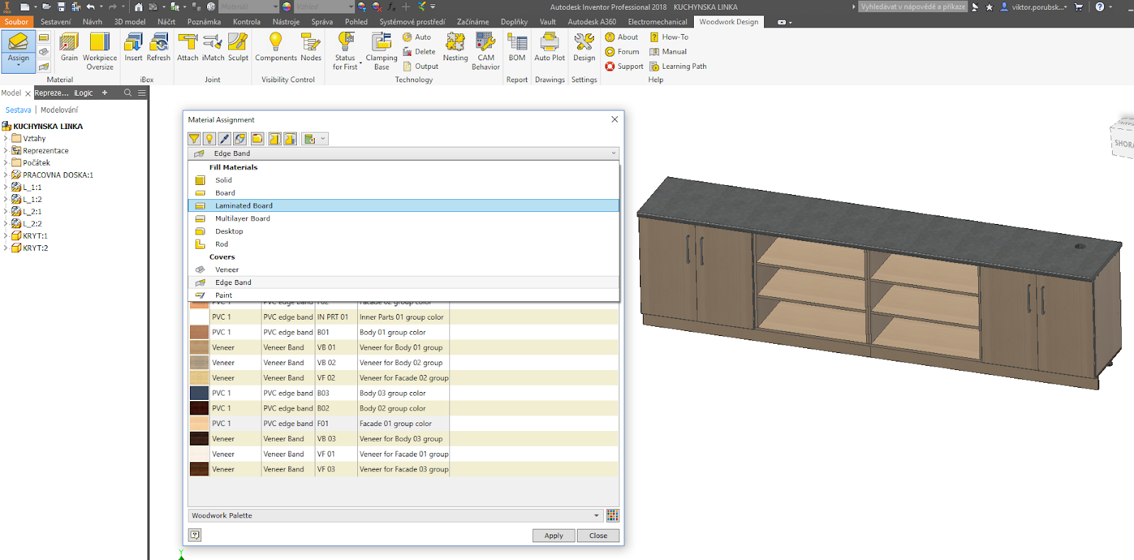 Inventor guru: Woodwork for Inventor – od návrhu po výrobu kuchynskej ...