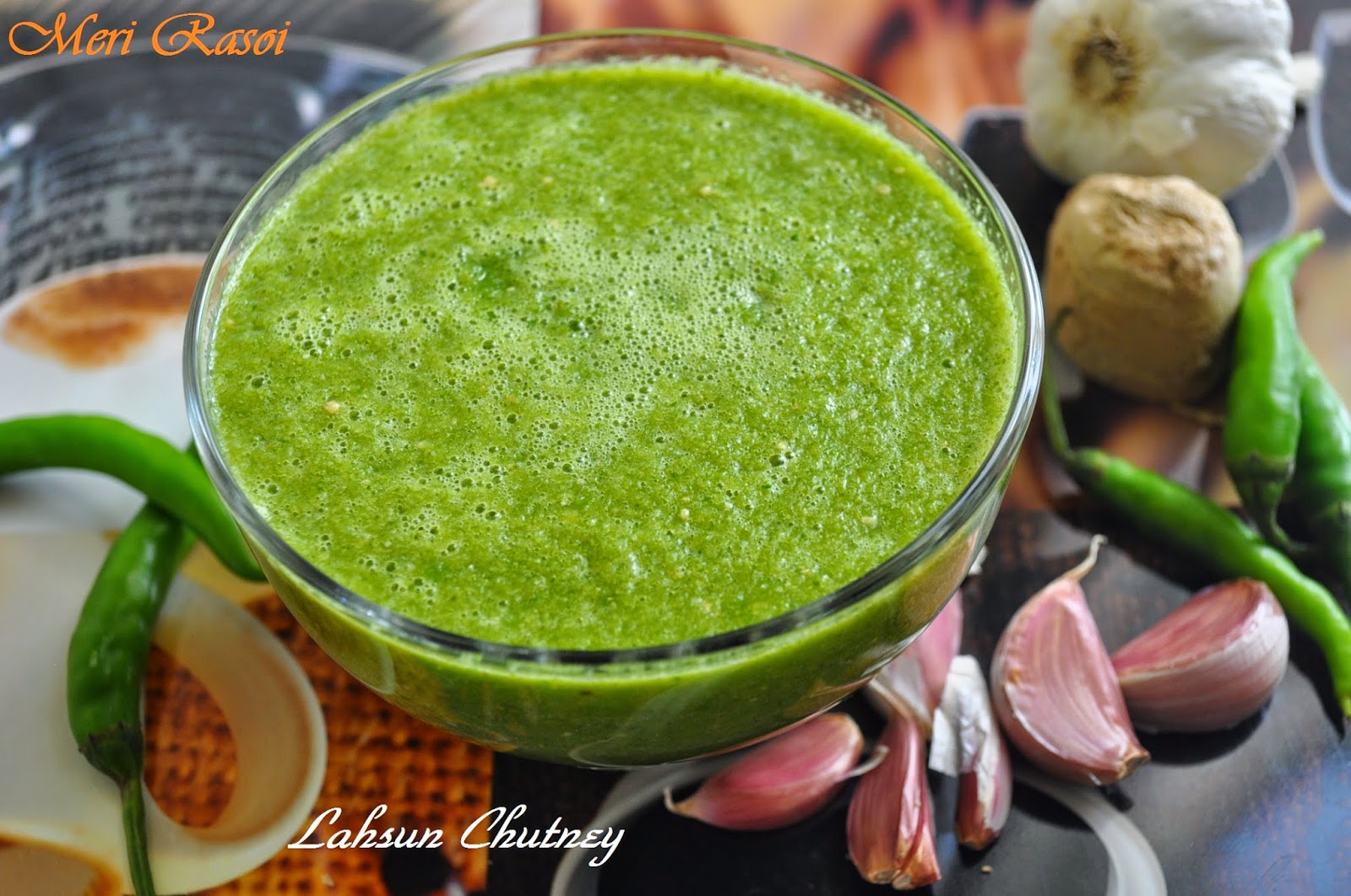 Meri Rasoi - By Saumya Mishra: Lahsun Chutney / Garlic Chutney
