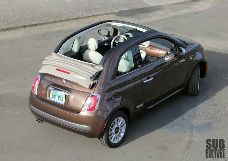 Review: 2012 Fiat 500c Lounge: It's all about the top | Subcompact ...