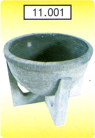 Batu Cetak | Air mancur mini | Pot Batu Minimalis