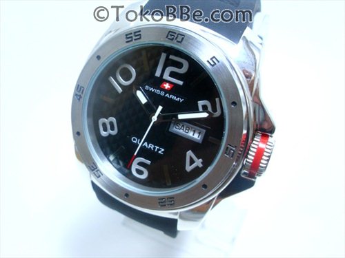 Jam Tangan Swiss Army Rubber Pria Original | Eceran Grosir Jam Tangan