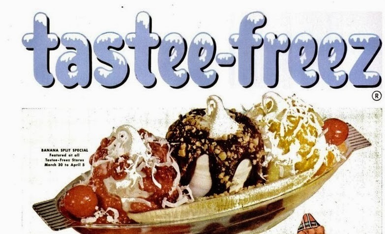 1950's advertising and pop culture: 1956 Tastee Freez Store speical and ...
