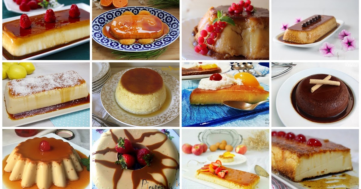 JULIA Y SUS RECETAS: Flanes fáciles y originales