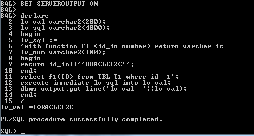 Puthrans Oracle Blog Oracle 12c With Clause Enhancements