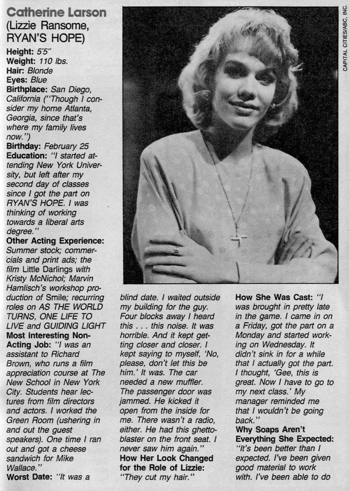 Actors To Watch Out For #19: Catherine Larson