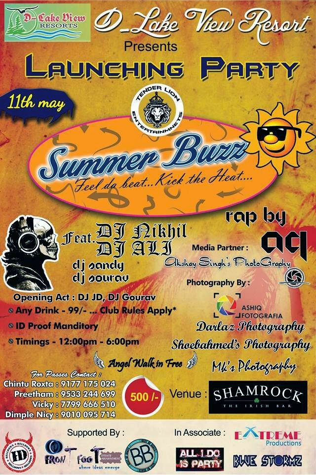 LAUNCHING PARTY TENDER LION ENTERTAINMENTS - BLUE STORMZ