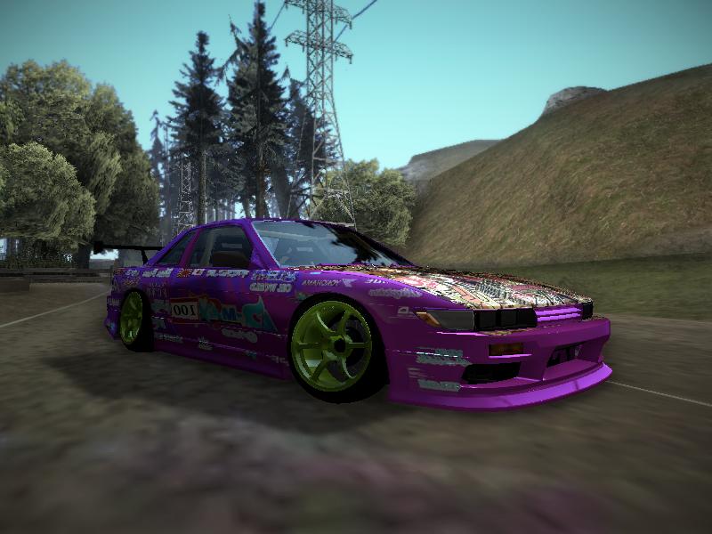 Blog by The imperceptible pilot: Nissan Silvia S13 Team Burst