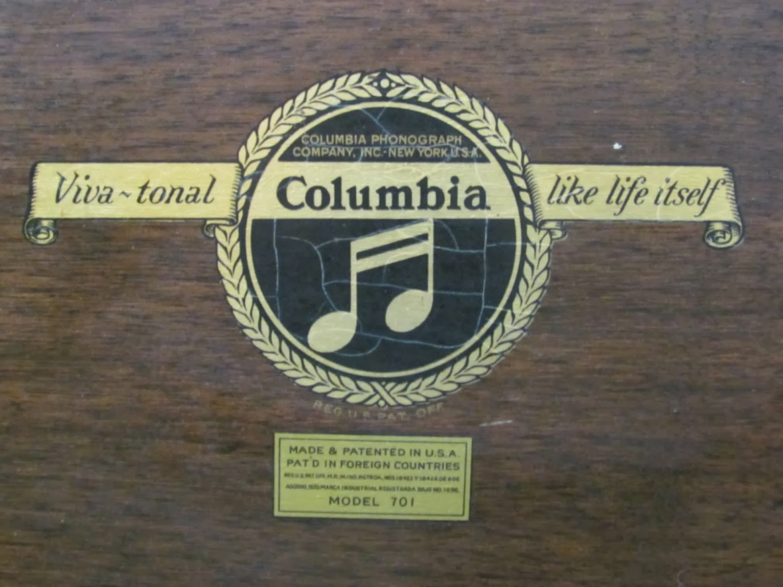 Kendrick Harrison Furniture Company: Columbia Grafonola Cabinet Phonograph Kendrick Harrison Furniture Company: Columbia Grafonola Cabinet Phonograph