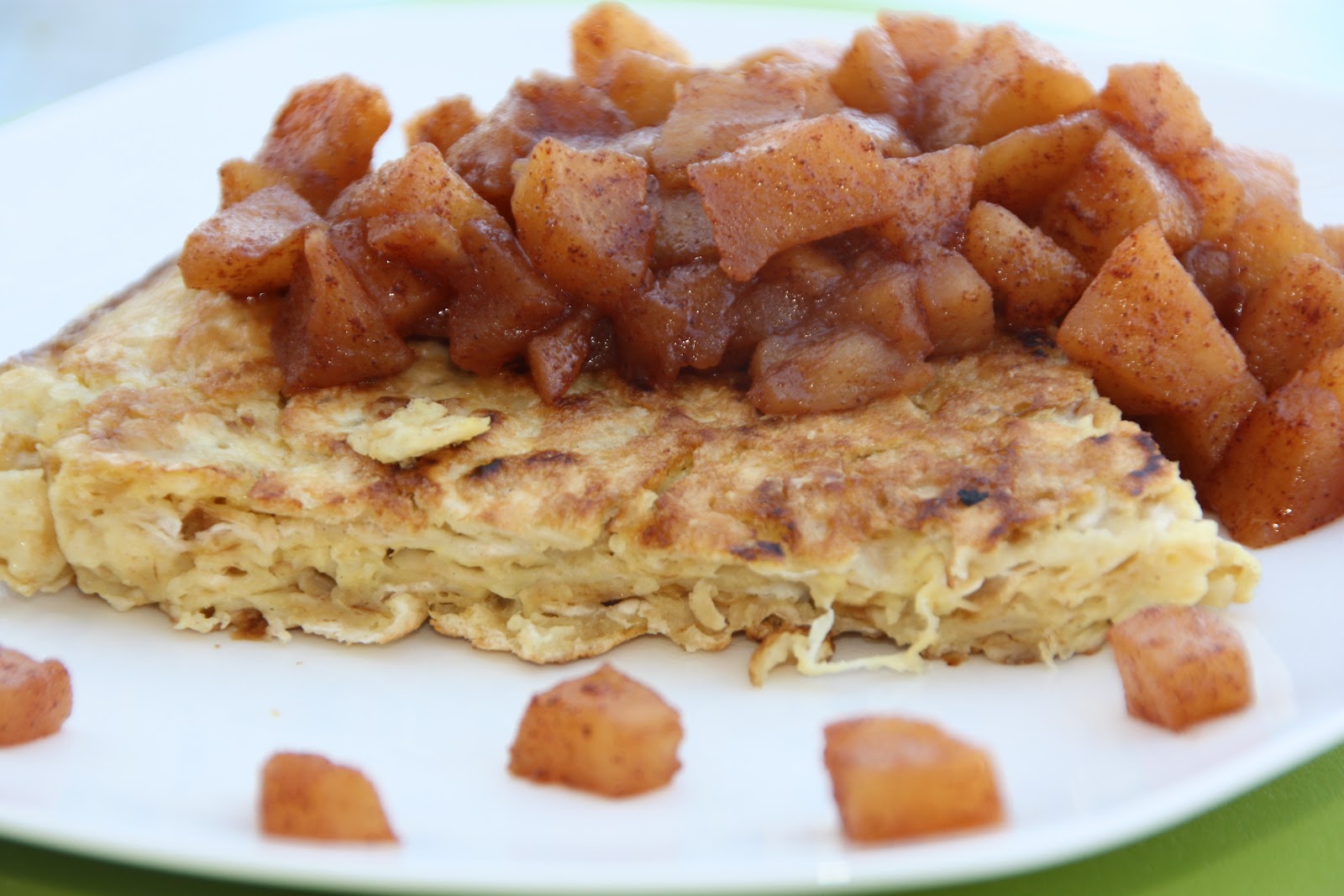 EVERYDAY SISTERS: Matzo Brie with Warm Cinnamon Apples