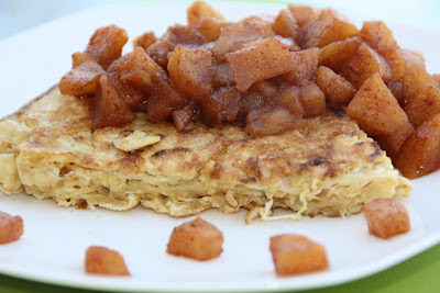 EVERYDAY SISTERS: Matzo Brie with Warm Cinnamon Apples