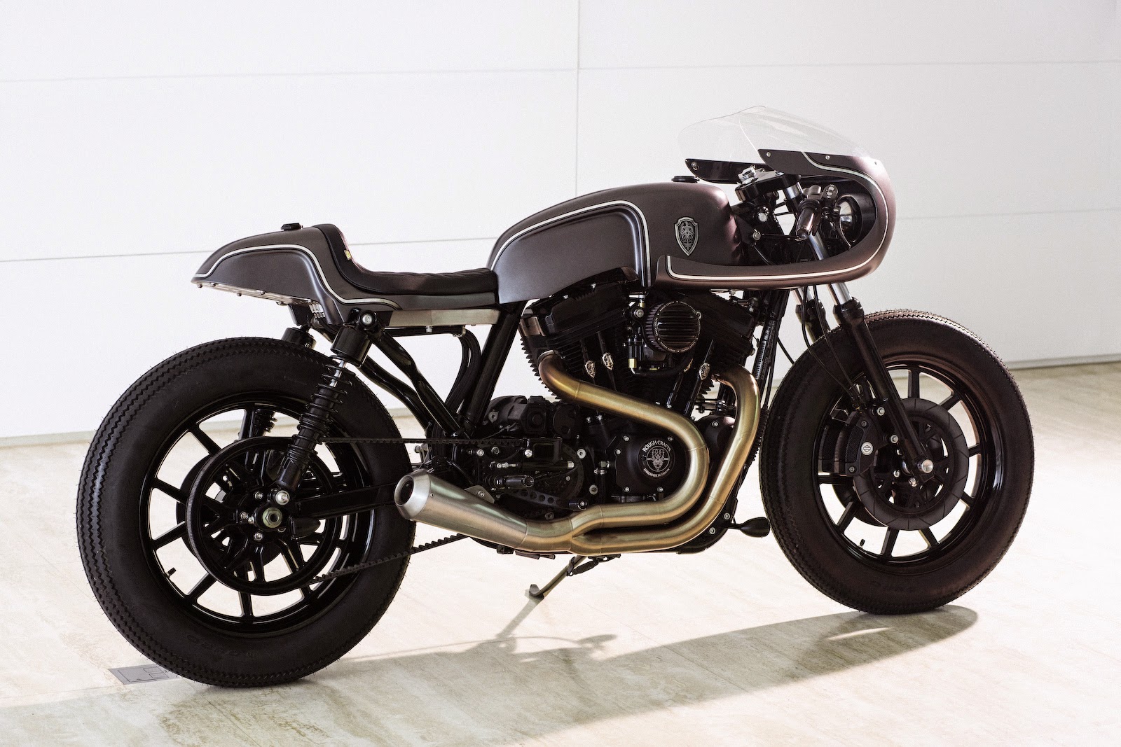 H-D Sportster Cafe Racer "Slate Hammer" by Rough Crafts - Lsr Bikes