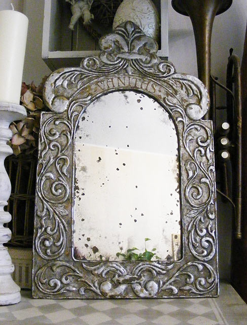 deququ decoupage: Farragoz 5 - stara rama i stare lustro