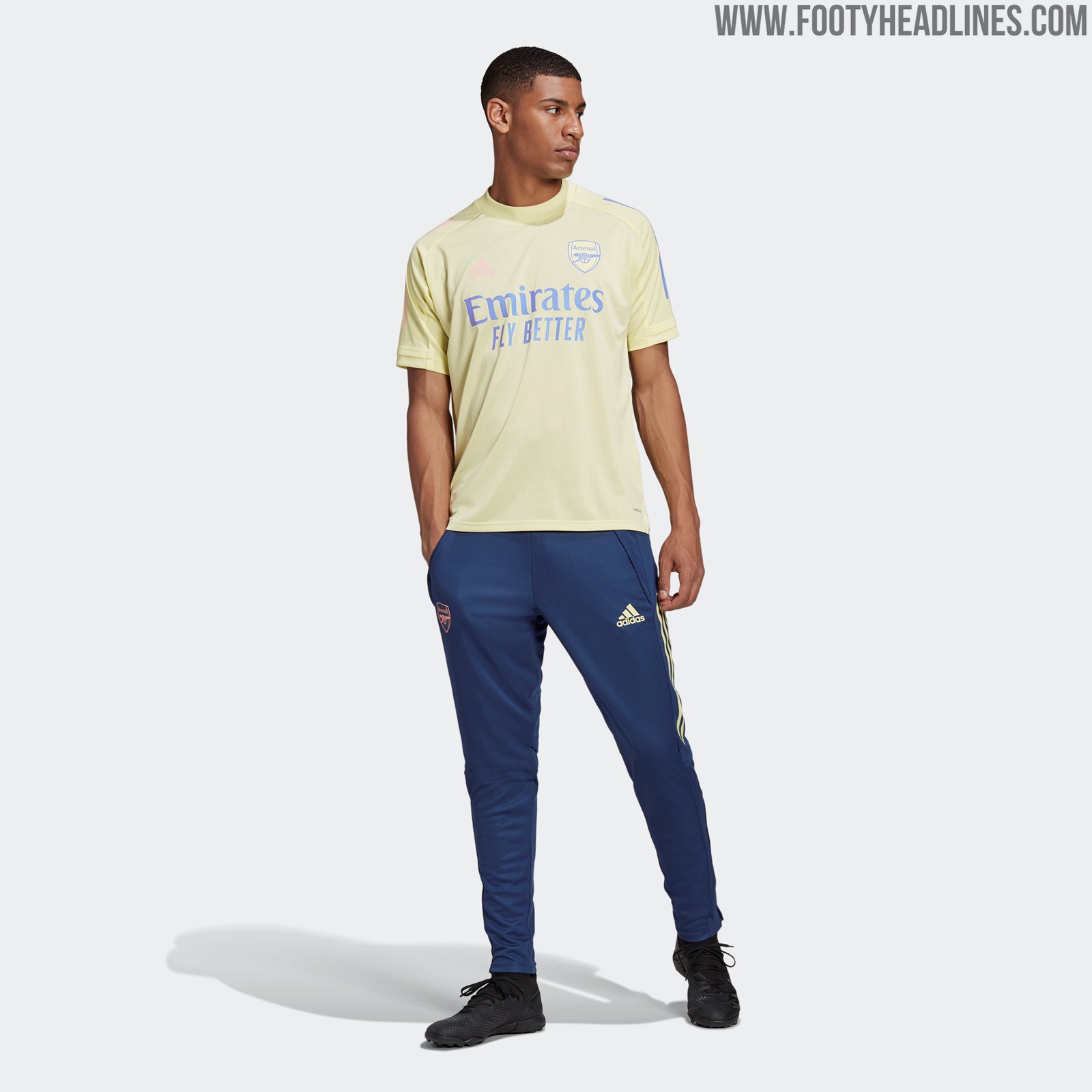 'Yellow Tint' Arsenal 20-21 Training Kit + Pre-Match Shirt Revealed ...