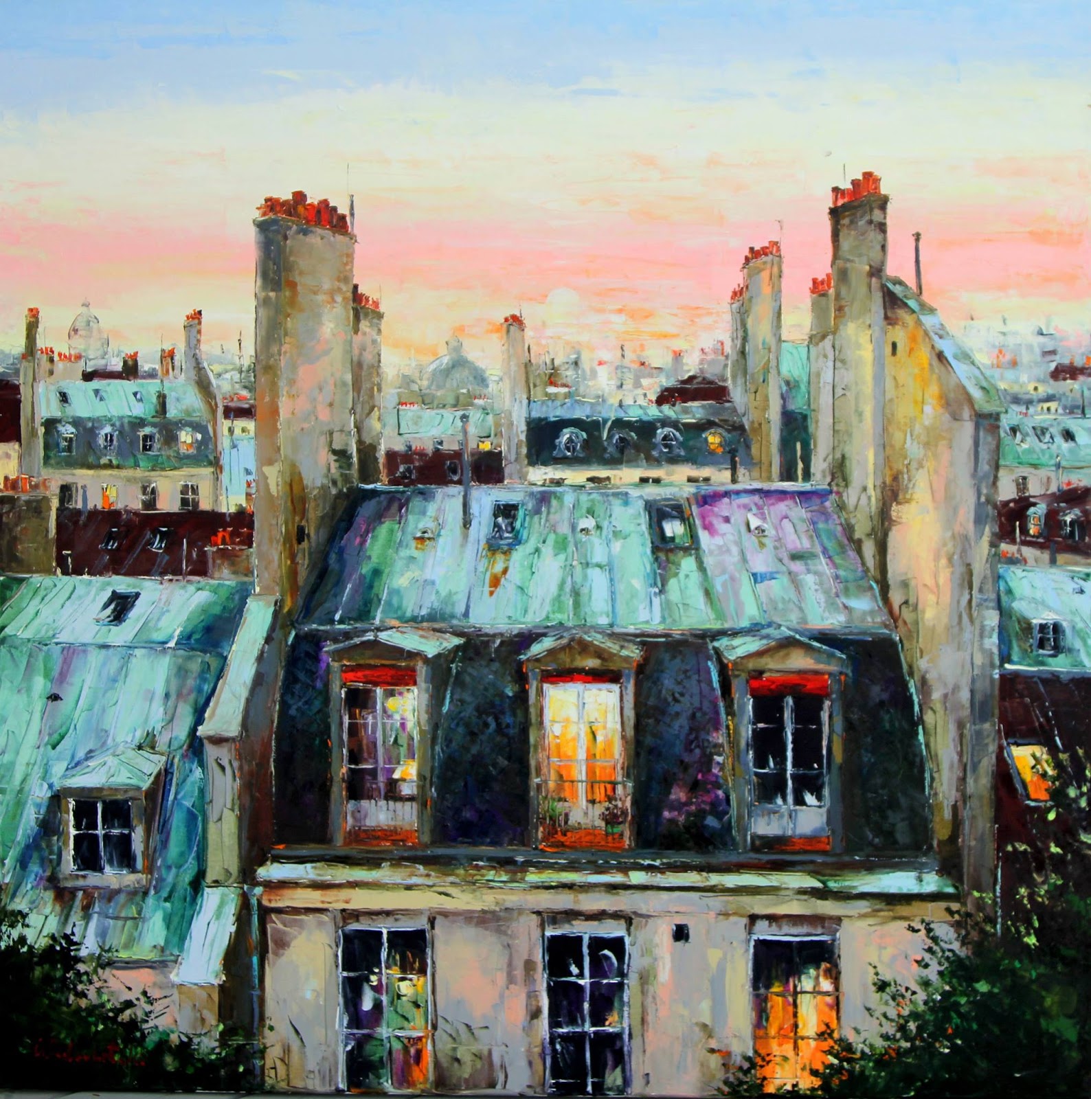 Gleb Goloubetski, 1975 | Impressionist / Cityscape painter | Tutt'Art ...