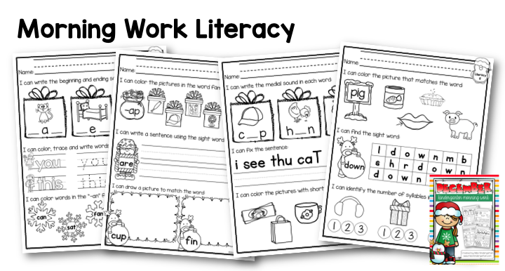 Festive Kindergarten Activities for December - Miss Kindergarten