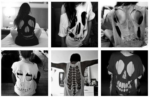 * A Moda Da Princesa: A Moda da Blusa RASGADA