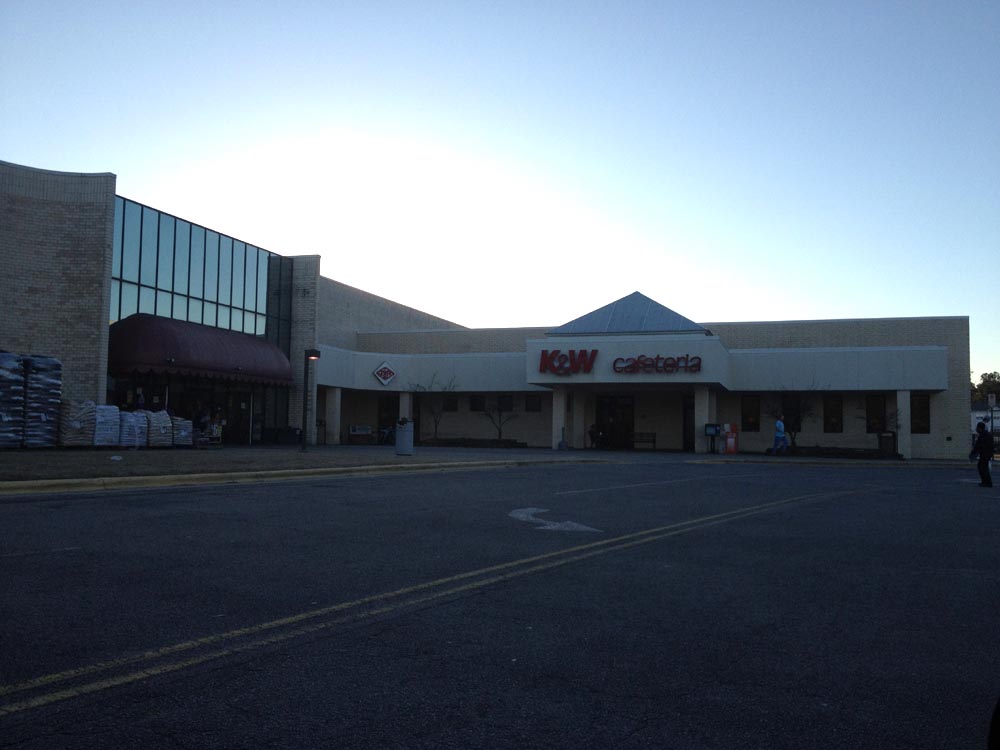 Sky City: Retail History: Parkwood Mall/Wilson Mall: Wilson, NC