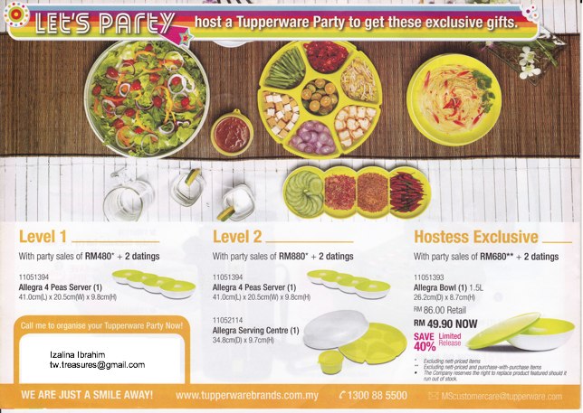 Tupperware Treasures: Let's (Tupperware) Party!