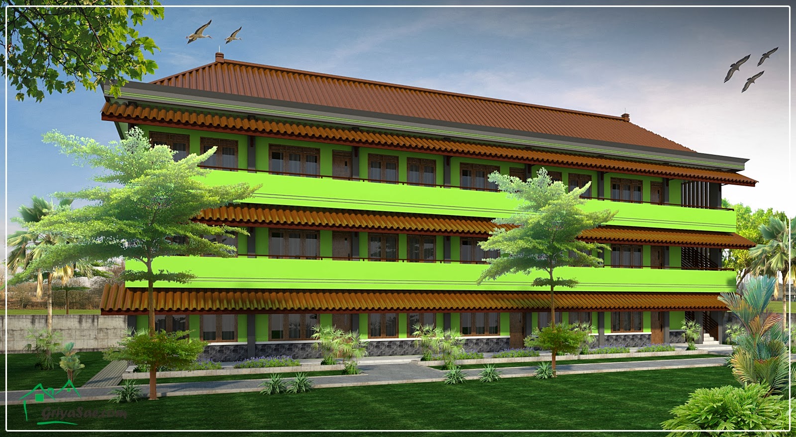 33 Gambar Gedung Sekolah Minimalis Modern - Model Desain Rumah Minimalis