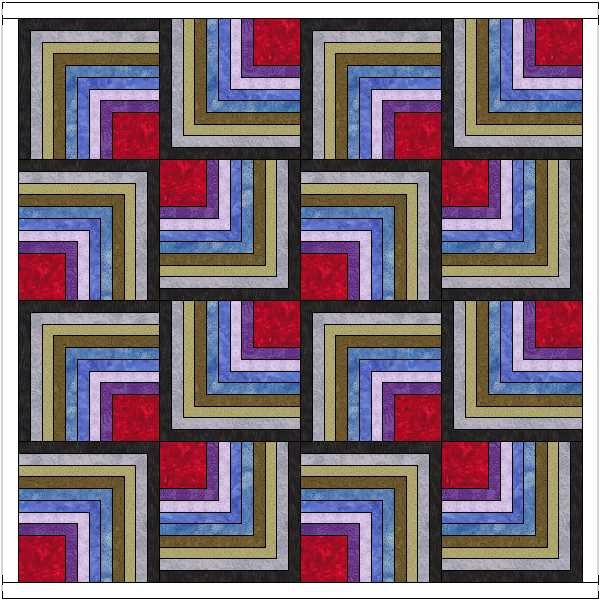 Ark Angel Creations: Free Scrappy Strip block.