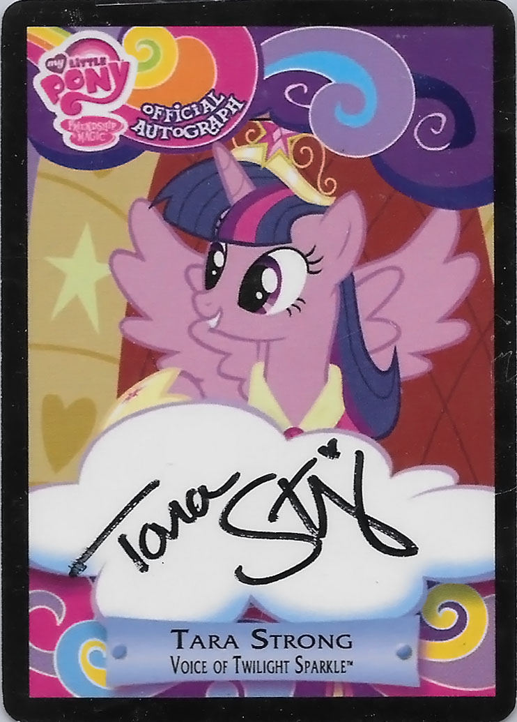 My Little Pony Tara Strong - Princess Twilight Sparkle Series 3 Trading ...