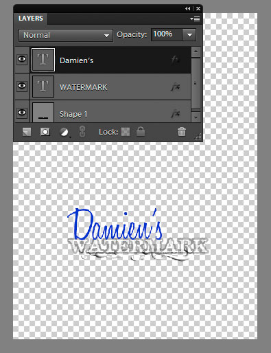 The Info Palette: Creating, saving and using a watermark (PS & PSE)