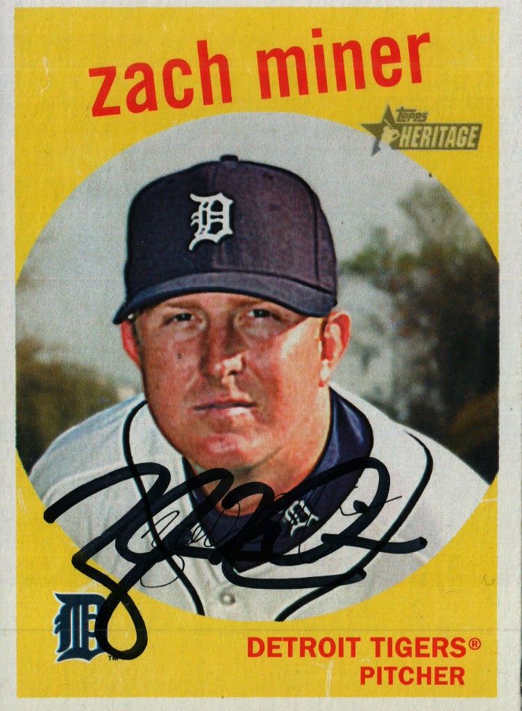Jackson's Autographs: TTM Success Zach Miner