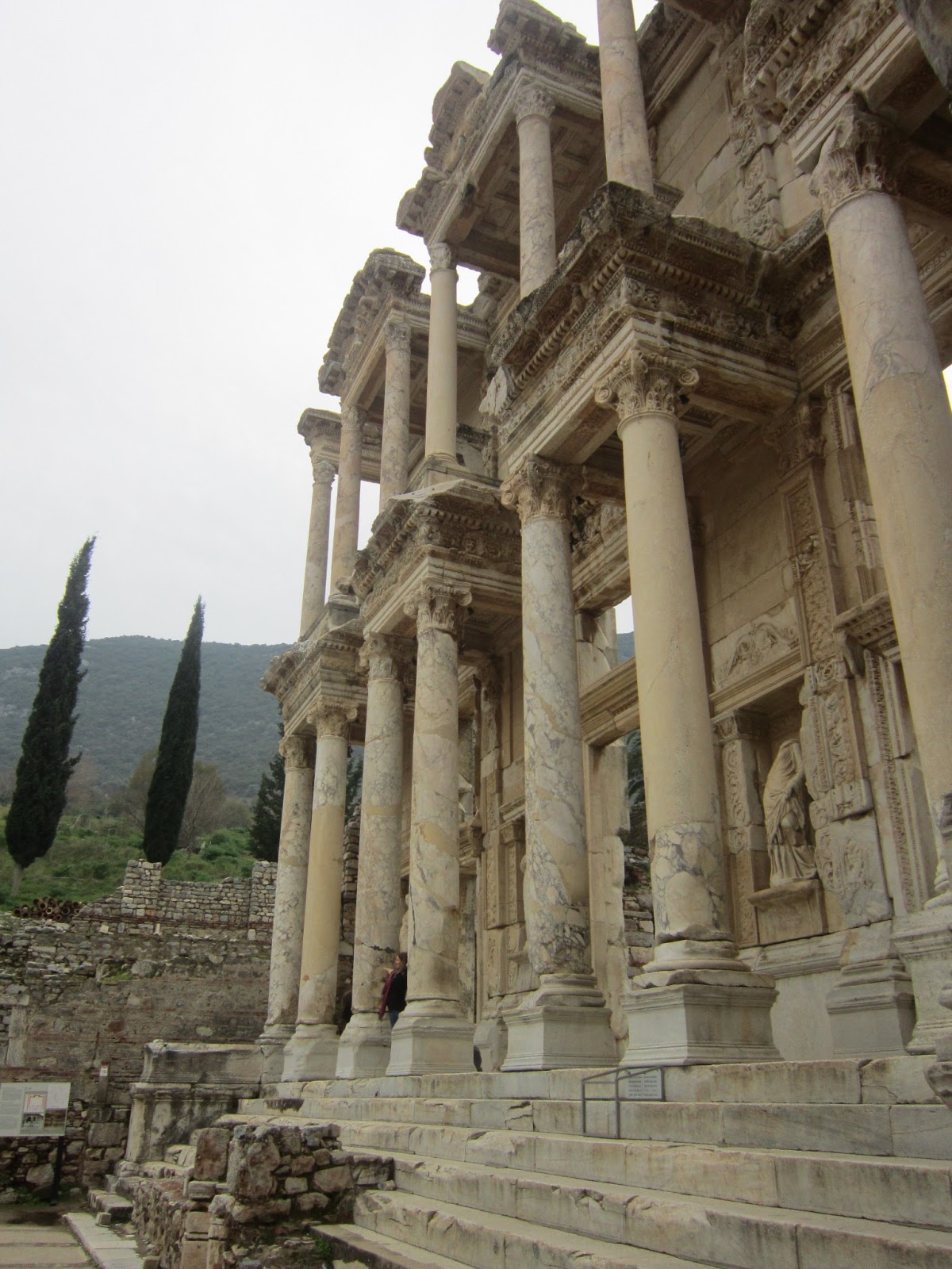 İZMİR, SELÇUK, EFES HARABELERİ, the ancient city of Ephesus