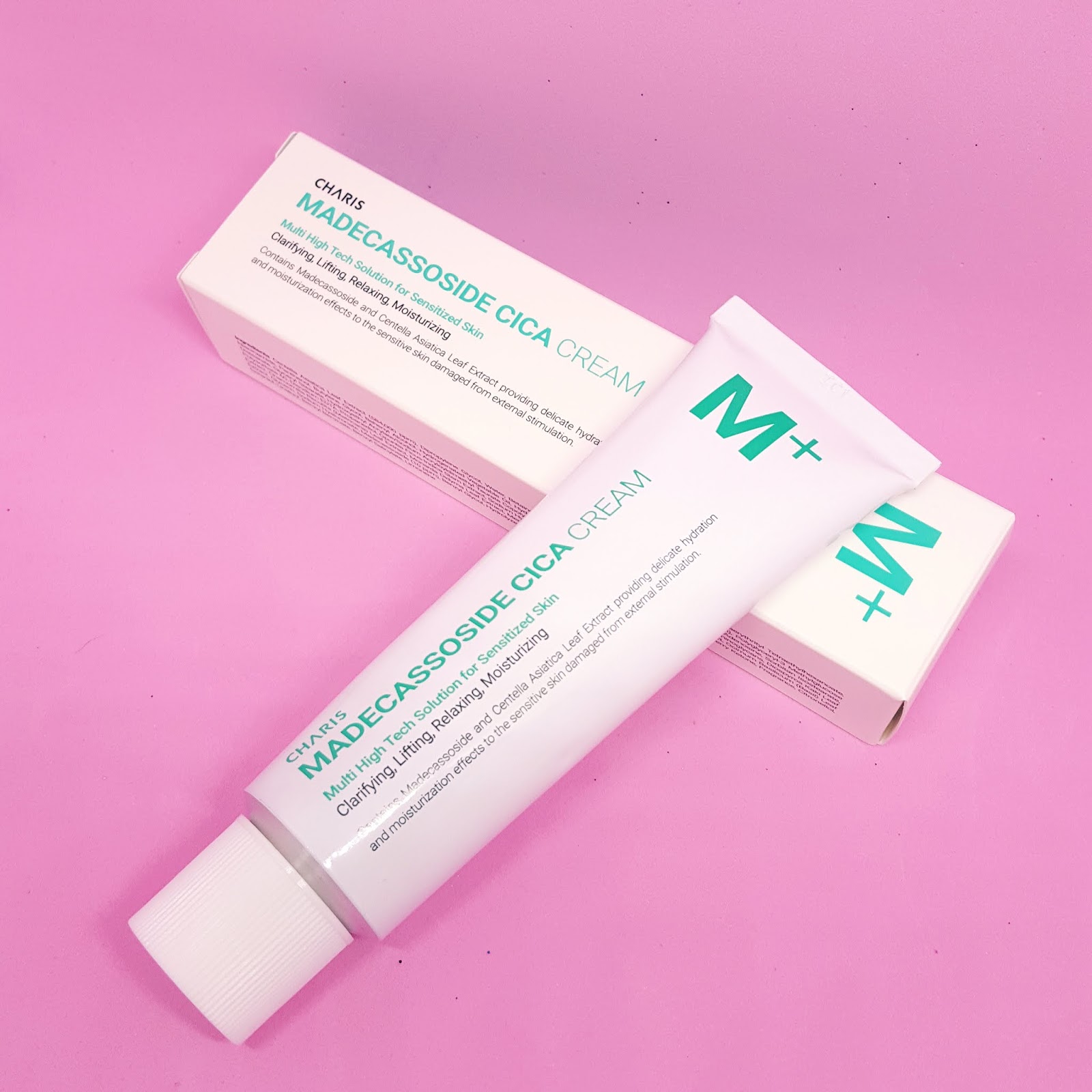 REVIEW CHARIS M+ MADECASSOSIDE CICA CREAM