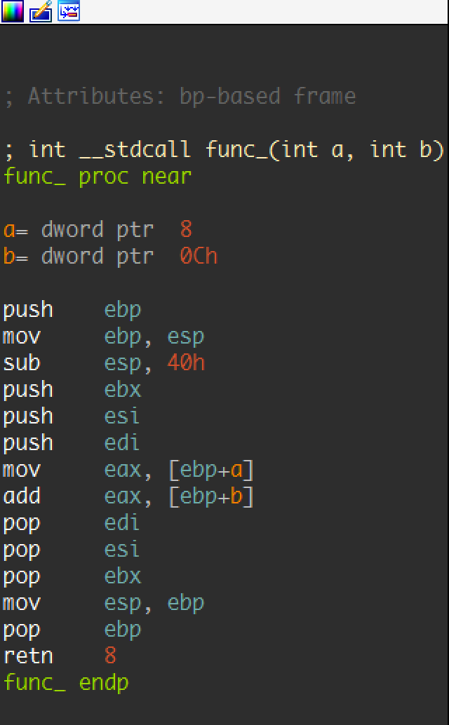 함수호출규약 (Calling Convention), cdecl, stdcall ~ cr3denza