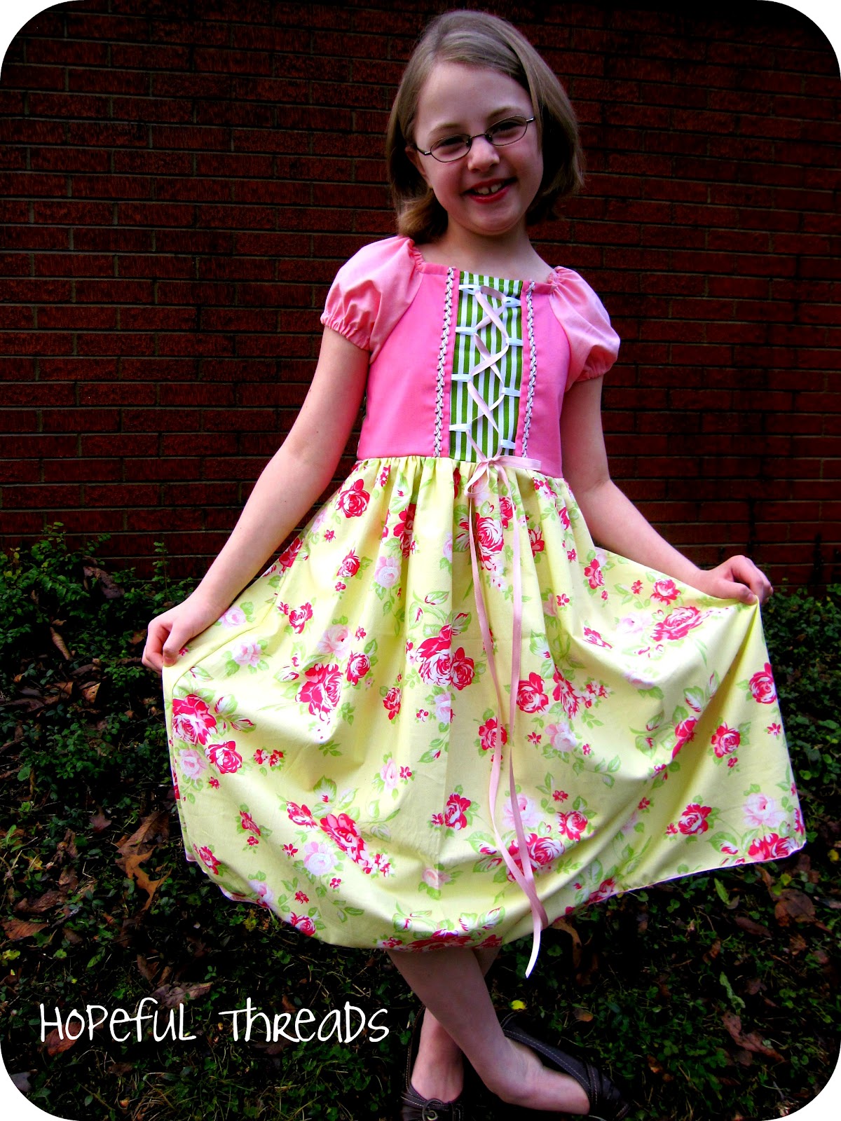 Hopeful Threads: Pattern Review - Princess Dress by Little Lizard King