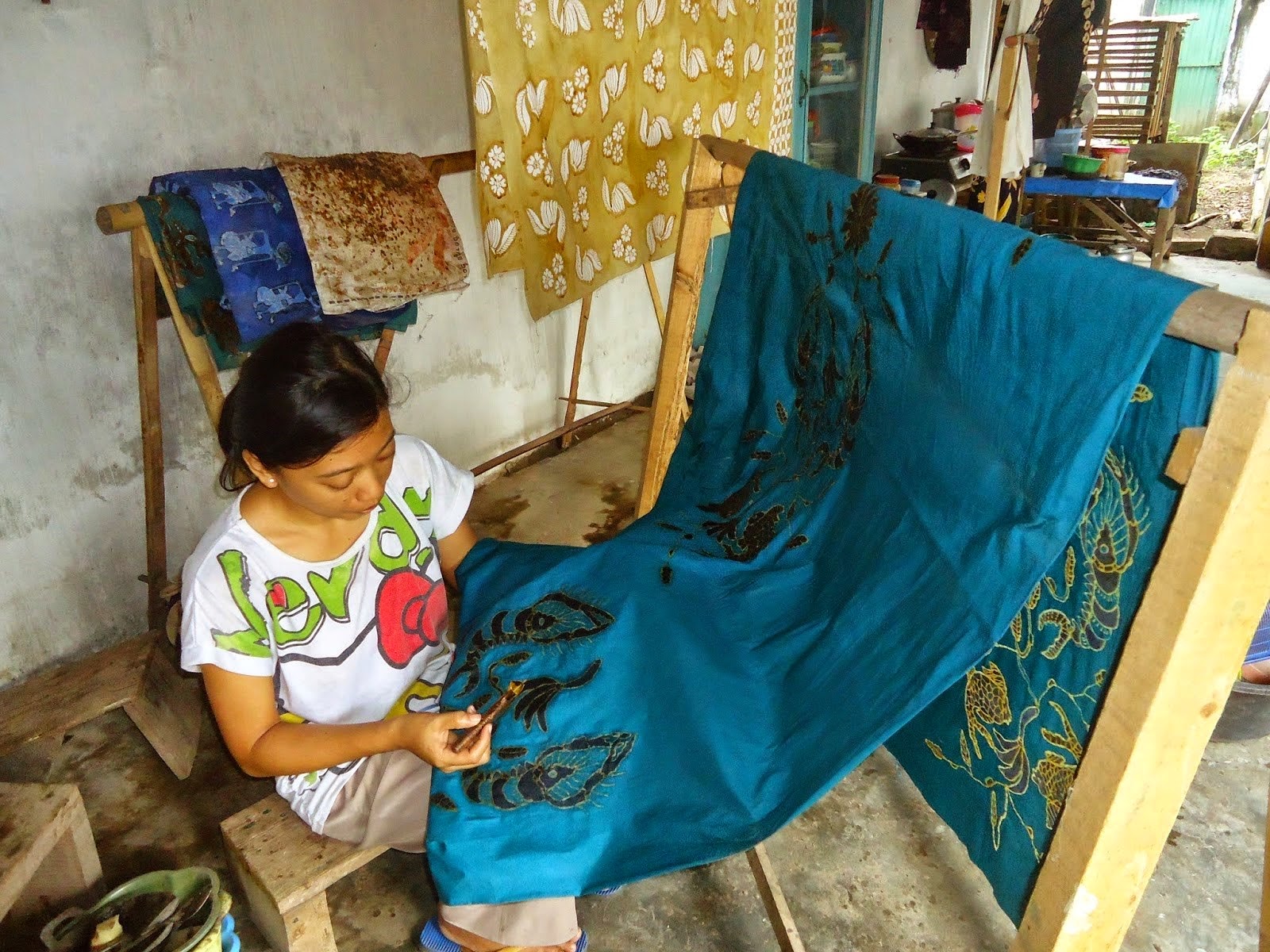 KERAJINAN BATIK “SARI AJI” DESA KARANGSARI ~ Kelompok Informasi ...