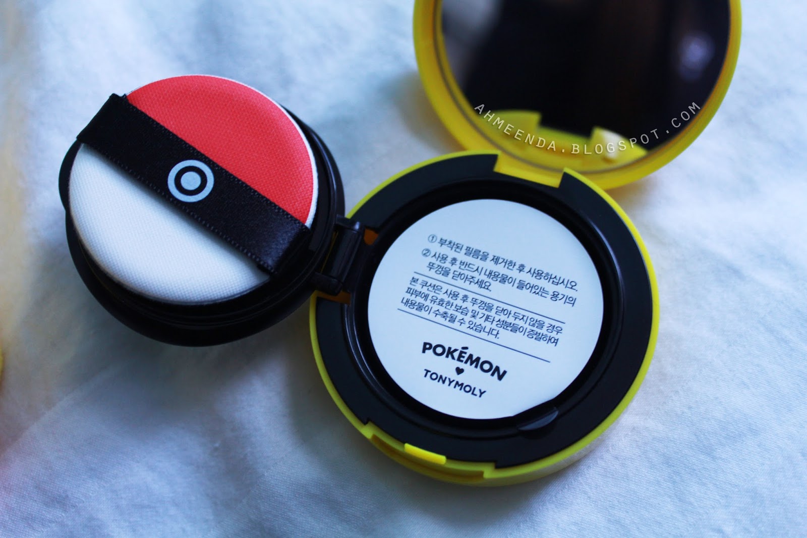 ♥ A Beauty Loving Nerd ♥ : Tony Moly x Pokemon Pikachu Mini Cushion ...