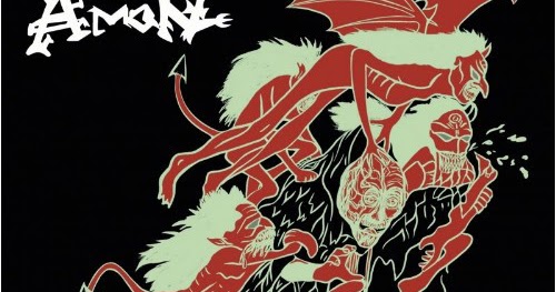 I am death...: AMON / Sacrificial (CD)