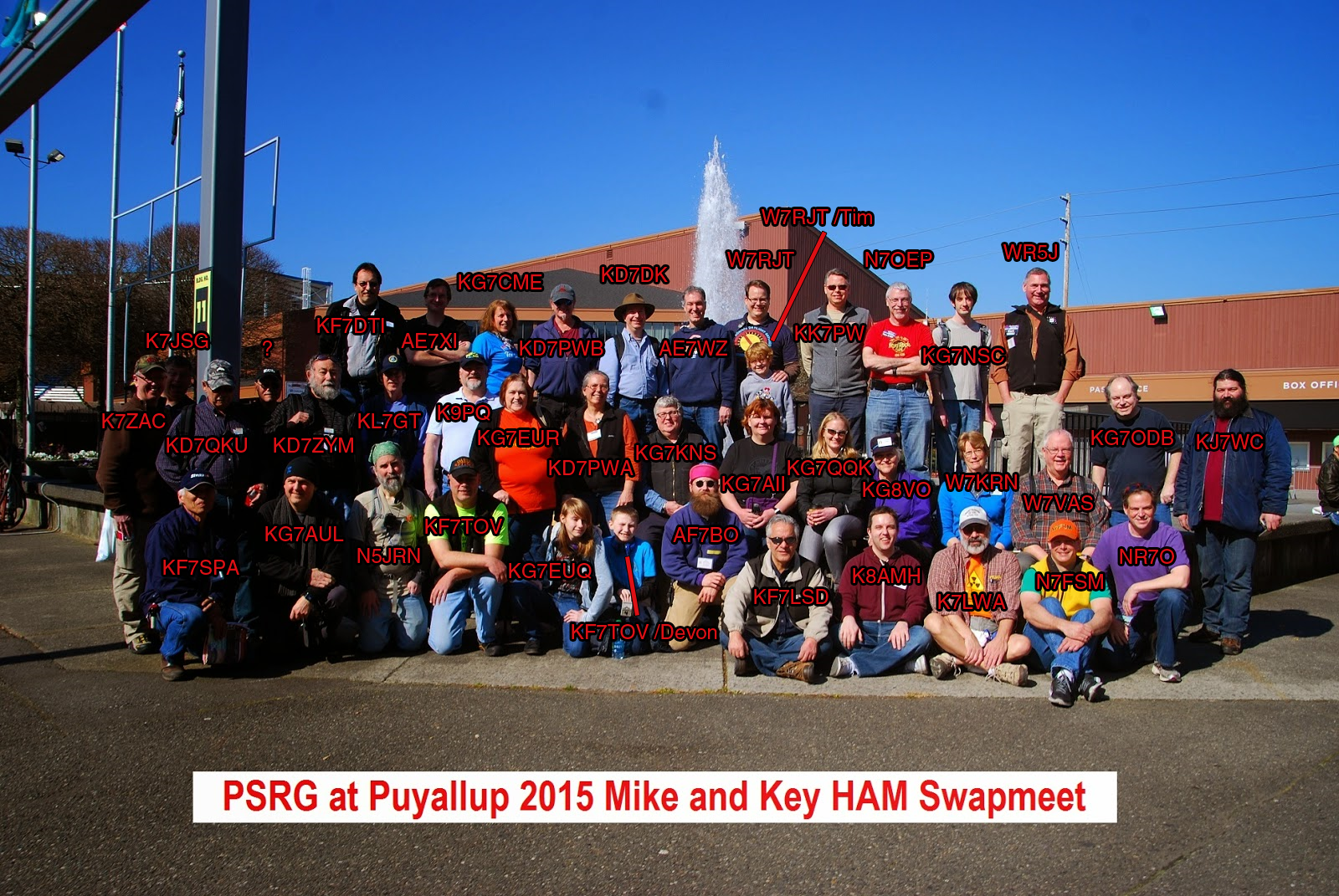 PSRG-FUN Blog: PSRG HAMs at Puyallup 2017 Mike+Key HAM Swapmeet (Mar 11 ...