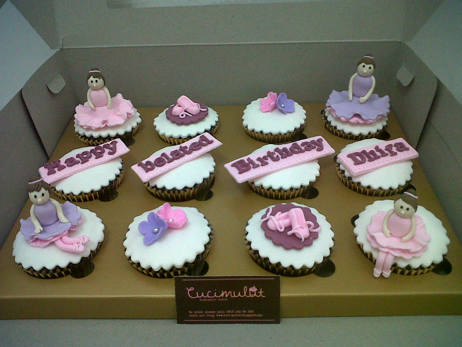 cucimulut: Ballerina cupcakes