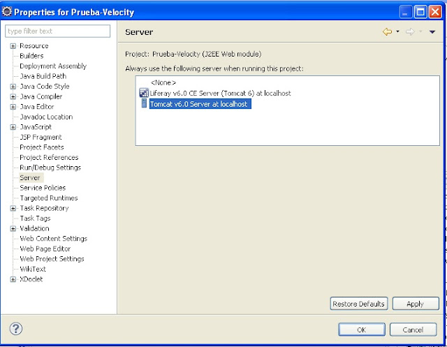 Gutipatri: Reemplazo de jsp’s con velocity