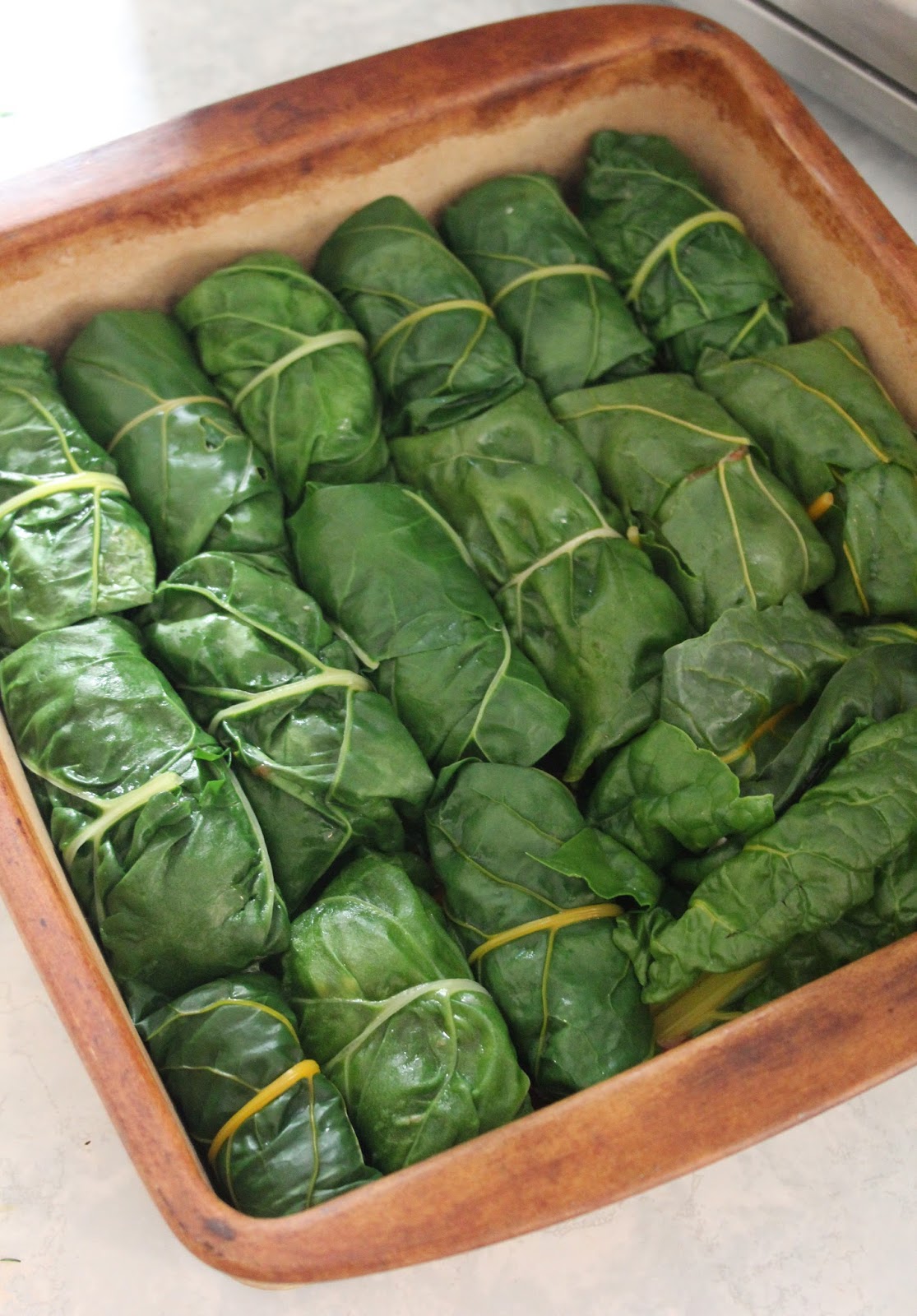 Jo and Sue: Swiss Chard Rolls