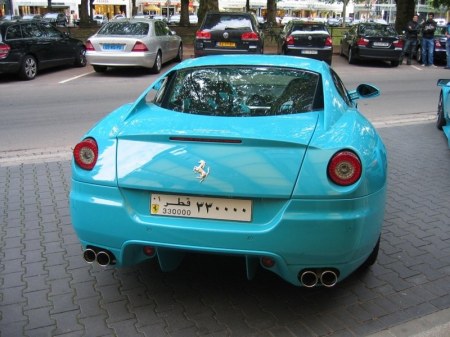 Autos color turquesa - Nazareth Black