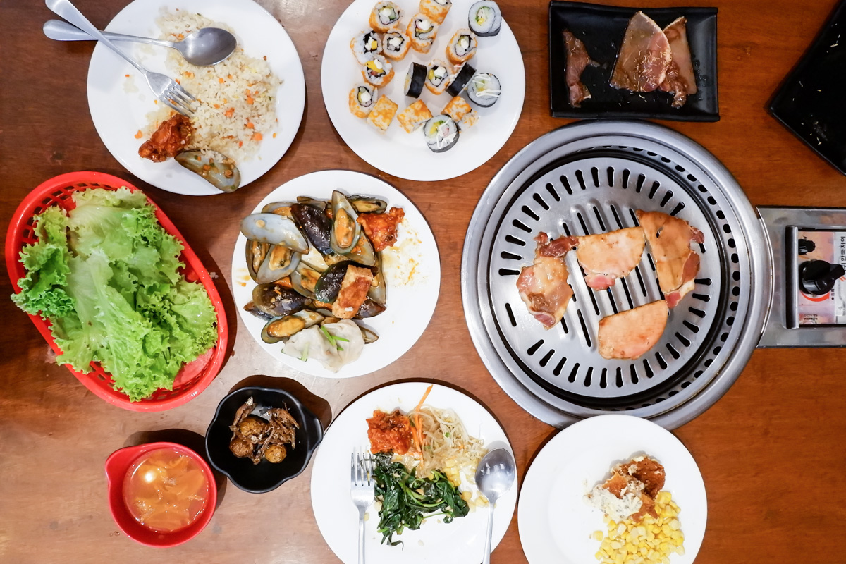 Samgyupsal with Japanese Buffet for P209 | Saram Korean BBQ Grill ...