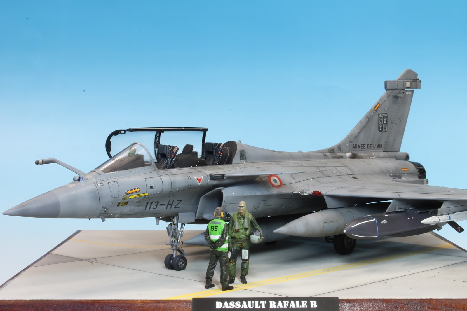 Istvan Michalko's scale models: Dassault Rafale B - Revell, 1/48